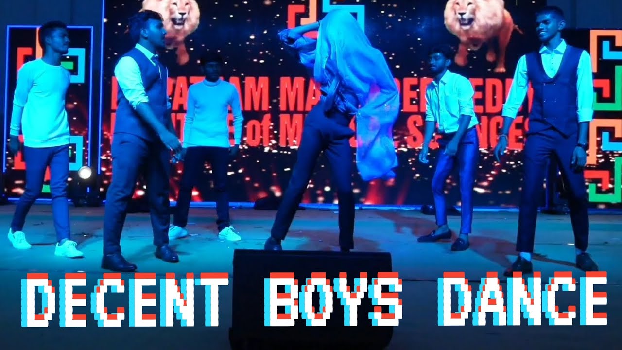 DECENT BOYS DANCE 🔥 | COLLEGE DANCE PERFORMANCE | MBBS | MEDICOS ...