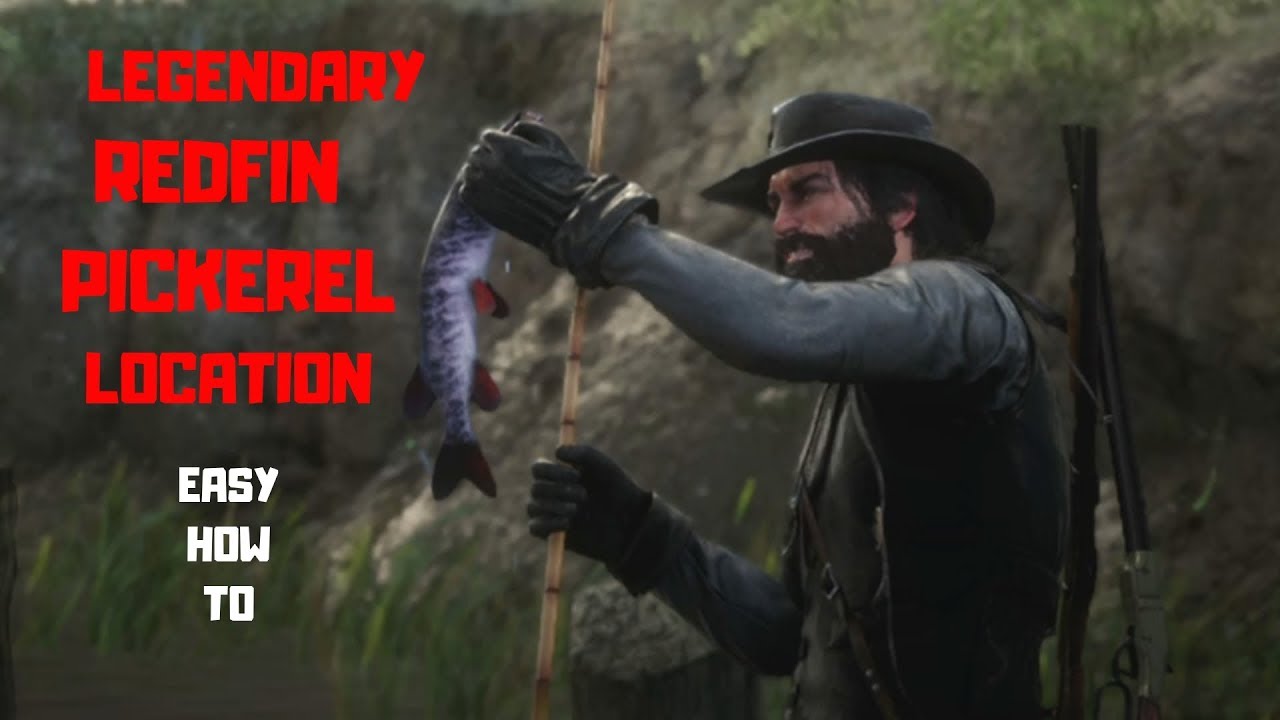 Legendary REDFIN PICKEREL Loction Easy How To RDR2 - YouTube