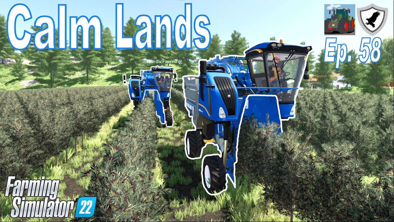 OLIVE DAY - FS22 MP w Nordic - Calm Lands Ep. 58 - YouTube