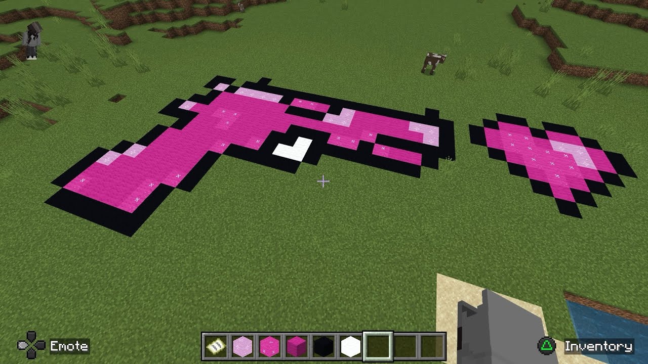 gun heart 💗 🔫 Tutorial (Minecraft) - YouTube