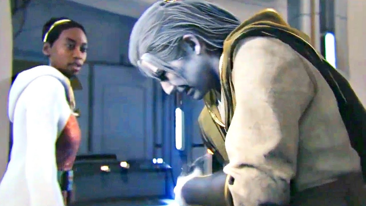 DAGAN GERA Lost his arm scene -Star Wars Jedi Survivor - YouTube