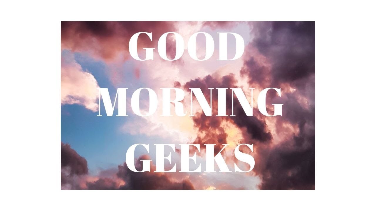 Good Morning Geeks - Game "Violence" - YouTube