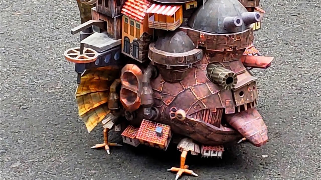 Howl's moving castle| Papercraft| El castillo vagabundo (re editado ...
