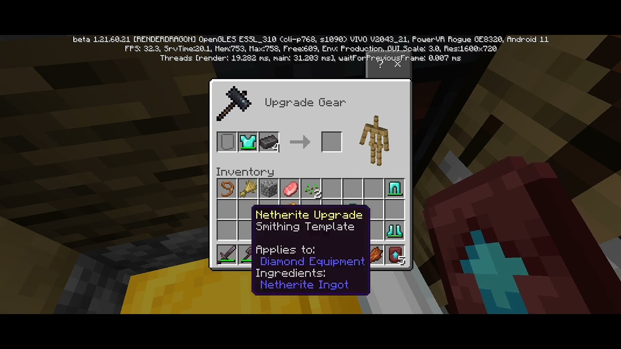 finally I make fully enchanted netherite armor and tools Minecraft survival series episode #7 ...