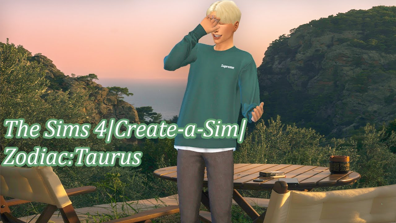 The Sims 4|Create-a-Sim|Zodiac:Taurus - YouTube