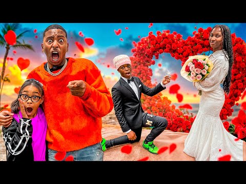 WOO ASKED HIS GIRLFRIEND NAHLA TO MARRY HIM! 💍👰🏾