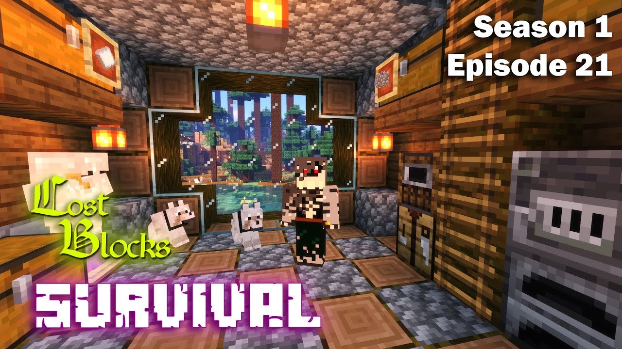Lost Blocks SURVIVAL [Season 1 - Episode 21] ROAD to 200 SUBS ...