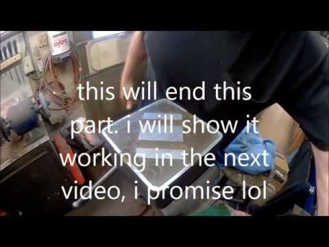 diy magnetic chuck part 5 milling the top - YouTube