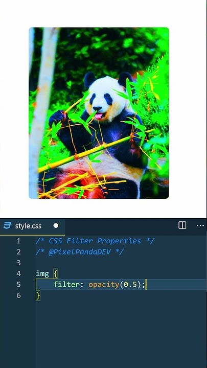CSS Filter Functions 😎 - YouTube