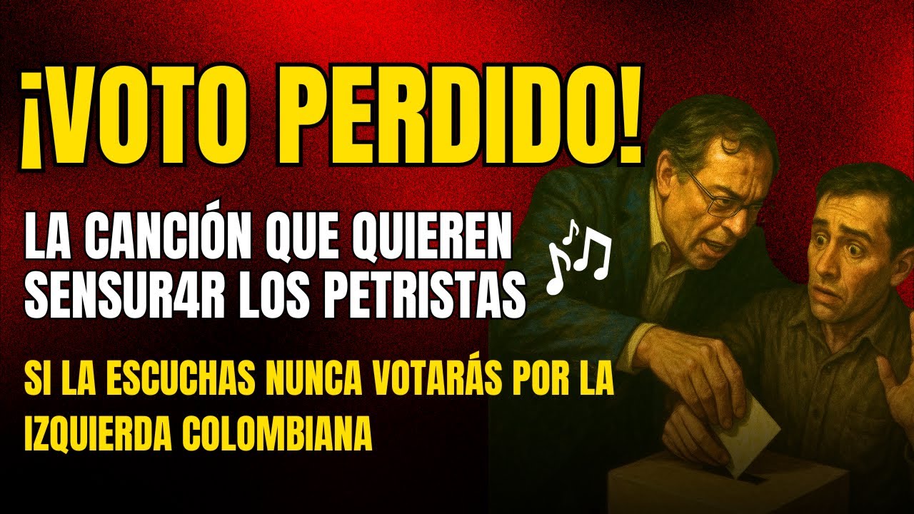 VOTO PERDIDO: LA CANCIÓN QUE QUIEREN SENSUR4R LOS PETRISTAS - YouTube