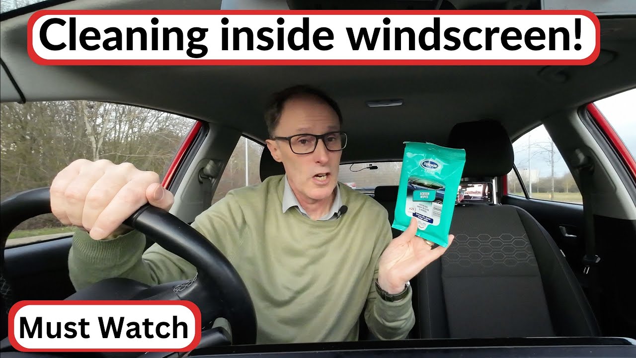 How To Clean The Inside Of Your Car Windows Without Streaks - YouTube