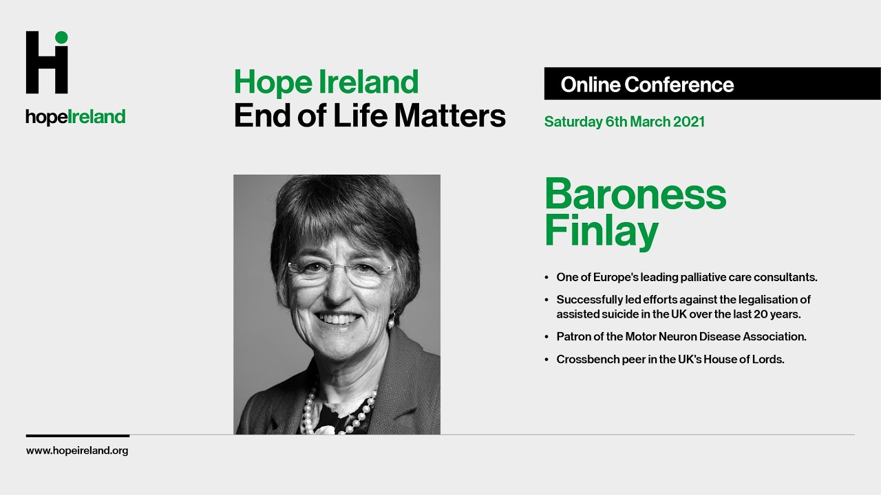 Baroness Ilora Finlay: Palliative Care - End of Life Matters Conference ...