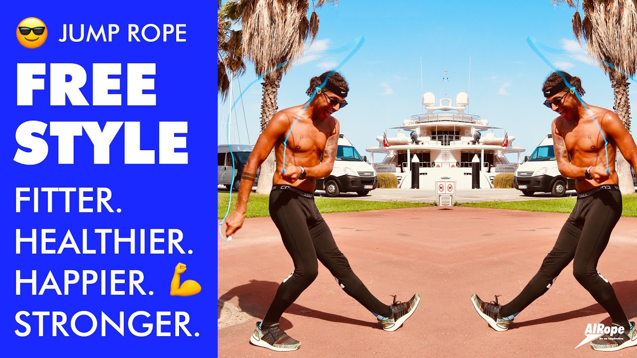 Freestyle Skipping Jump Rope in 1.22 minutes - Deh André - AIRope.co ...