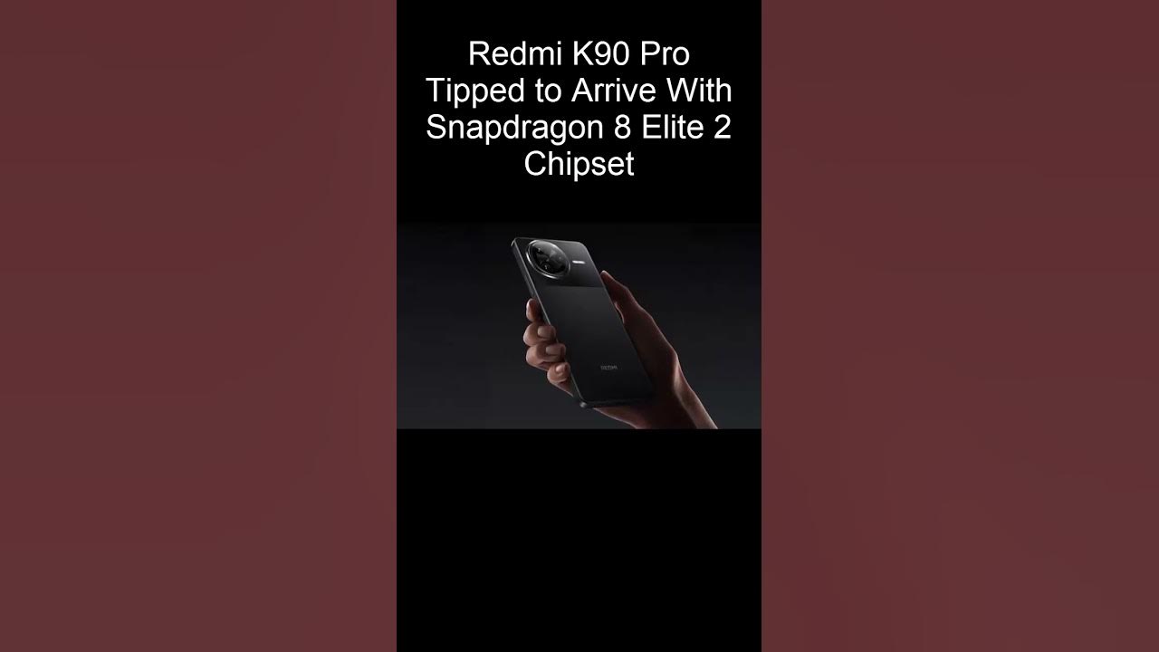 Redmi K90 Pro LEAKS! New Snapdragon Chip, 50MP Camera & 2K AMOLED – Is This the Ultimate ...