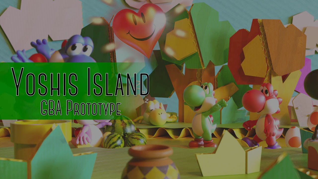 Yoshi's Island GBA Sample Tech Demo on Real Hardware - YouTube