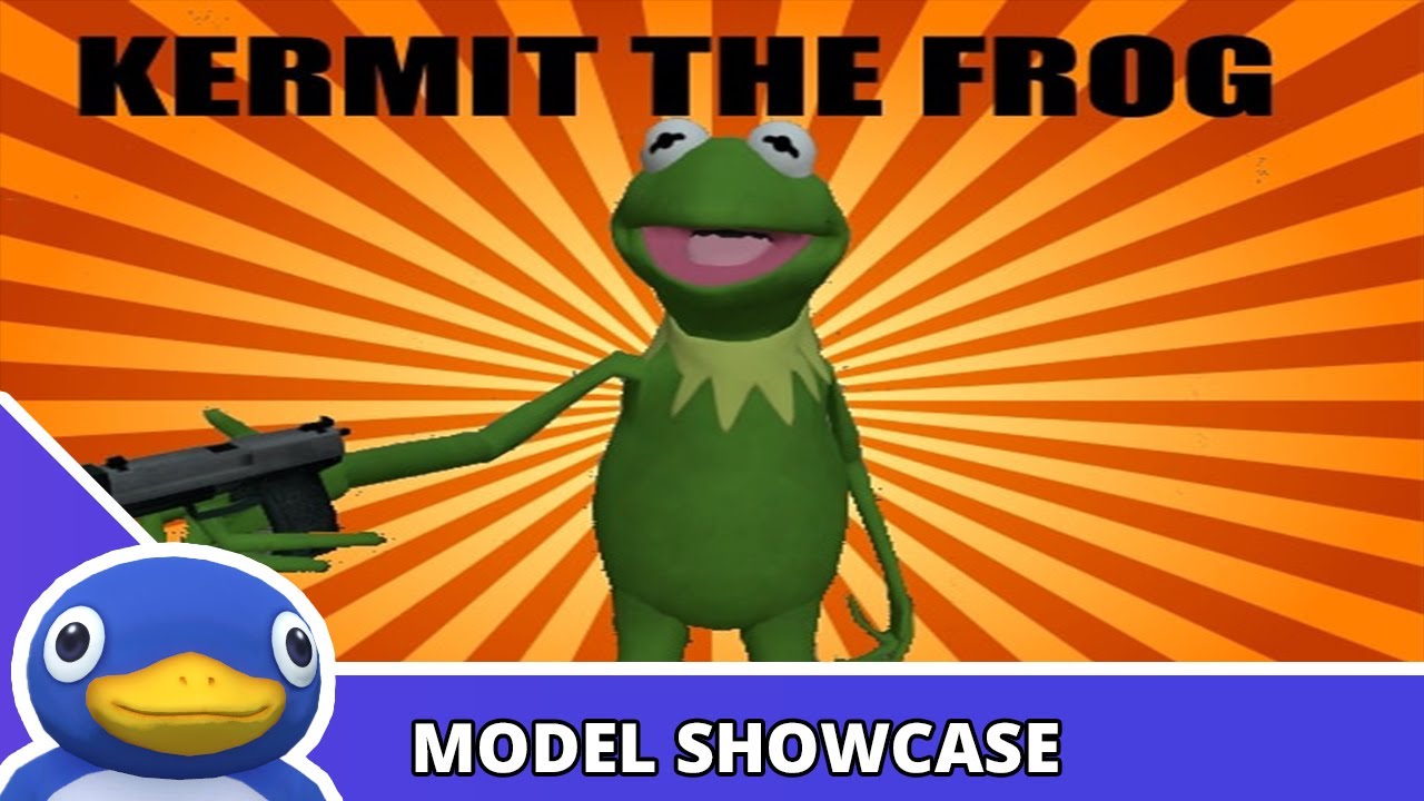 Kermit The Frog Player Model & NPC (GMOD Model showcase) - YouTube