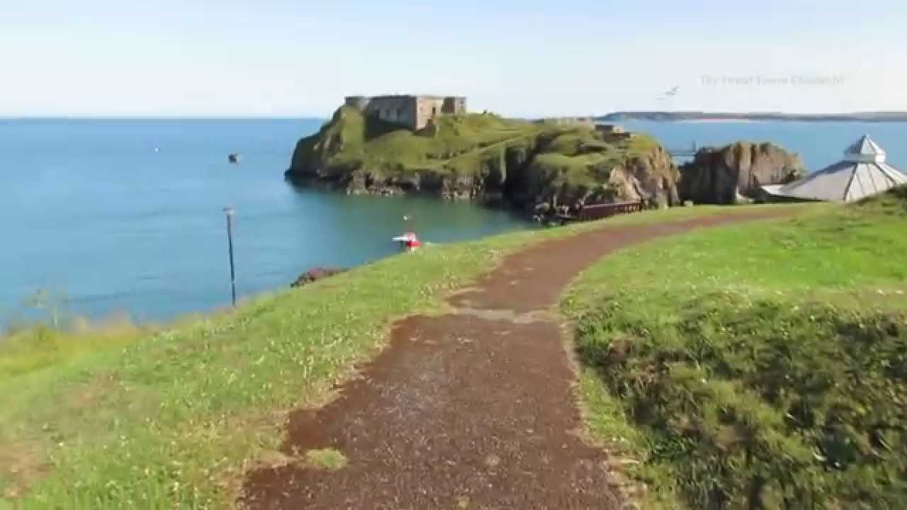 Tenby's Castle Hill in Pembrokeshire Wales 05 - YouTube