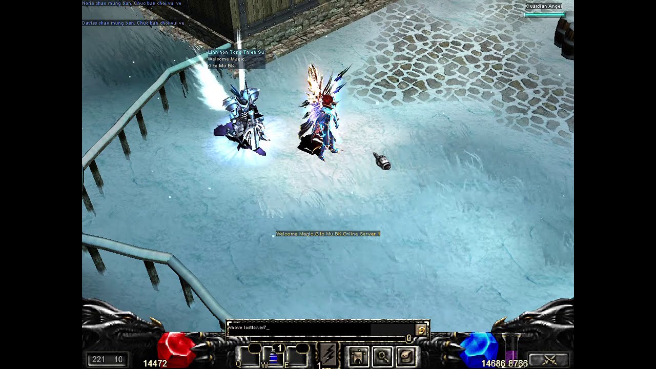[MU Online][2002] In-game Map Moving - YouTube