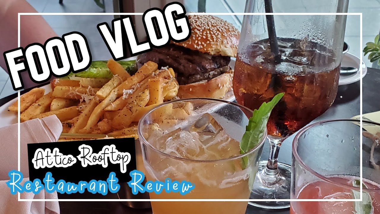 Attico Rooftop Philly Restaurant Review - YouTube