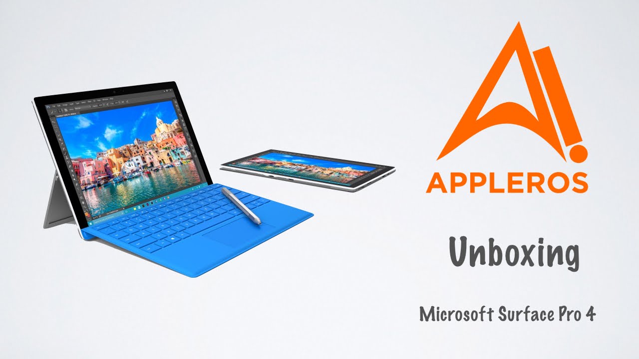 Microsoft Surface Pro 4, unboxing en español - YouTube
