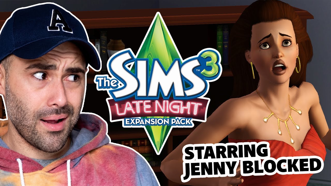 Becoming a 5-star celebrity in The Sims 3 Late Night with Jenny Blocked ...