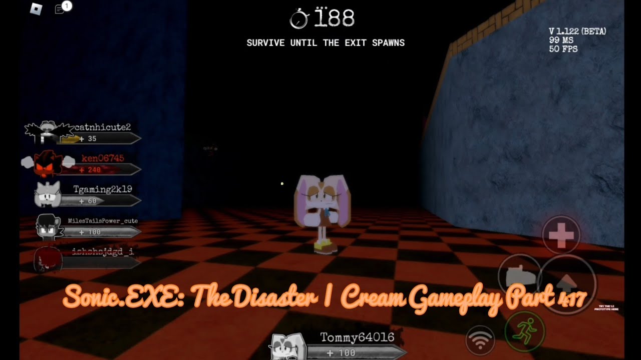 Sonic.EXE: The Disaster | Cream Gameplay Part 417 - YouTube