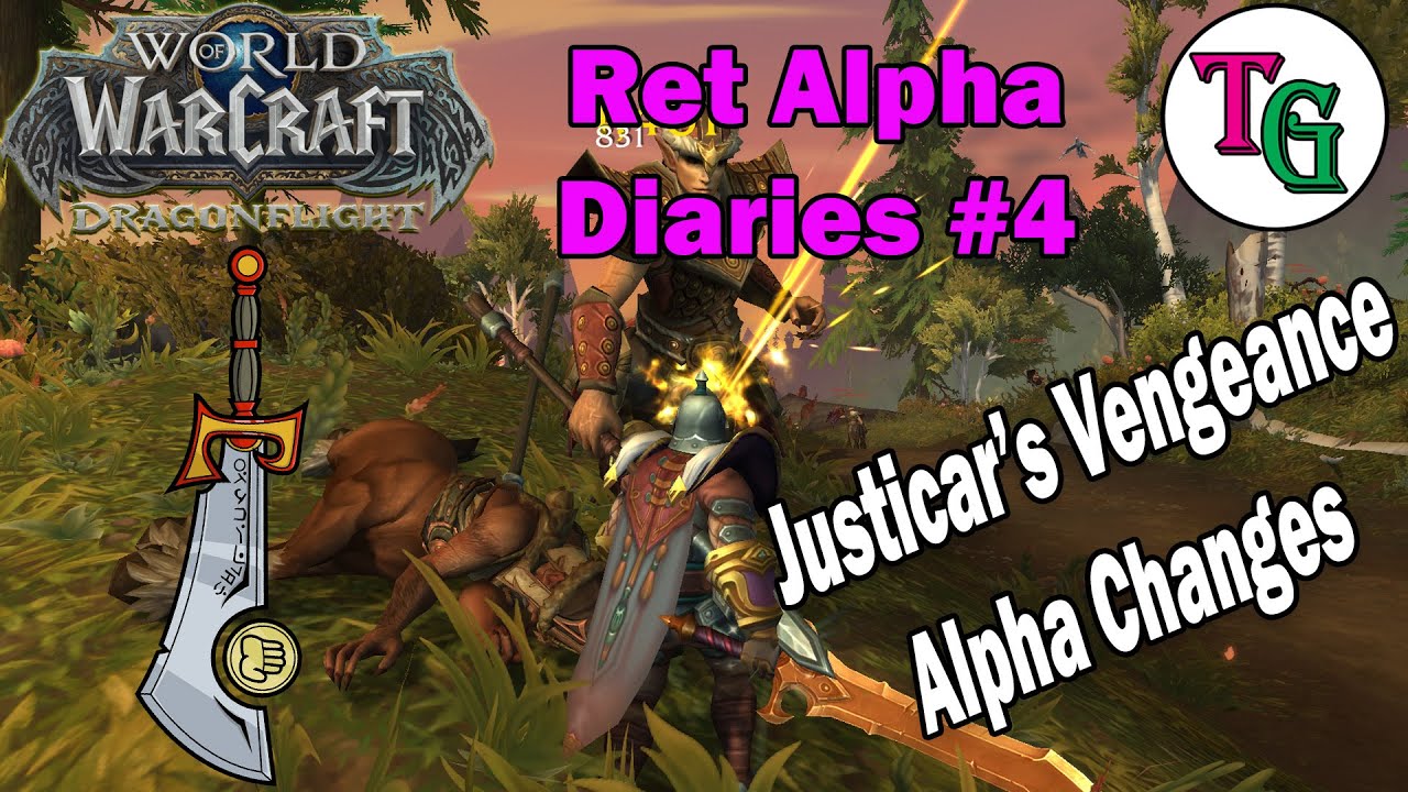 Ret Paladin Alpha - Justicar's Vengeance Changes - YouTube