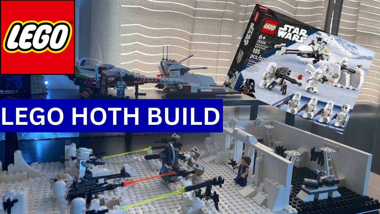 LEGO StarWars Hoth Build!!!!! - YouTube