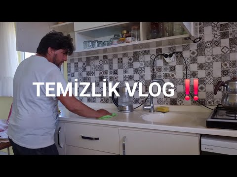 MUTFAK TEMİZLİĞİ ⁉️ YEMEK, GÜNLÜK VLOG ‼️