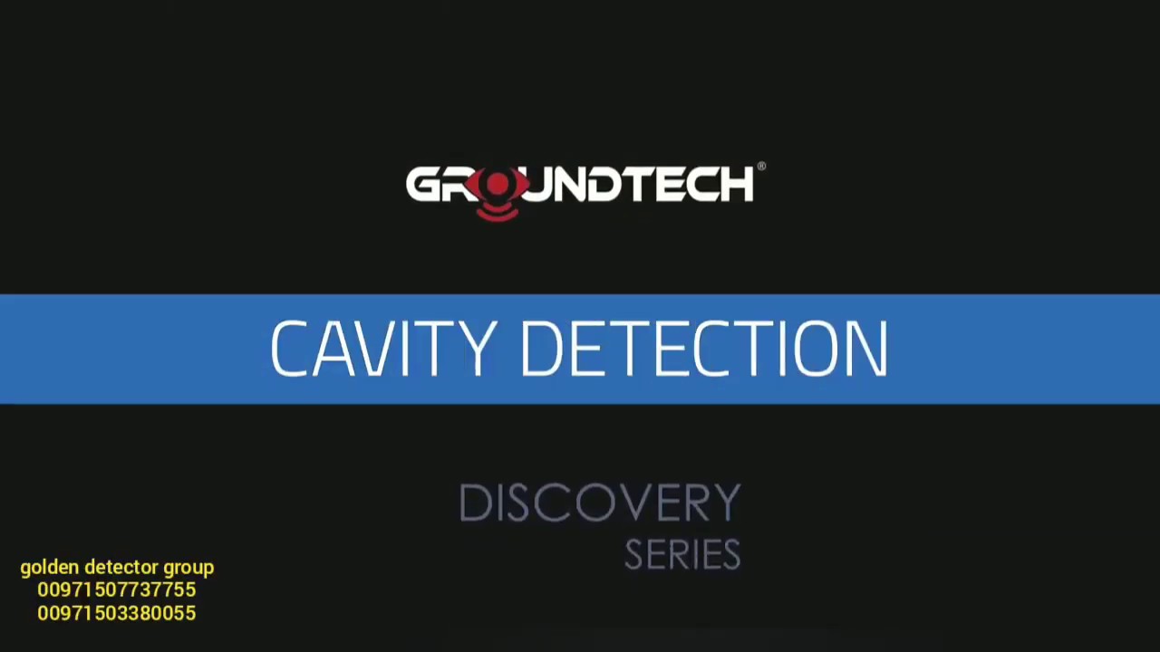 Groundtech Discovery - Cavity Detection, and Depth Analysis - YouTube