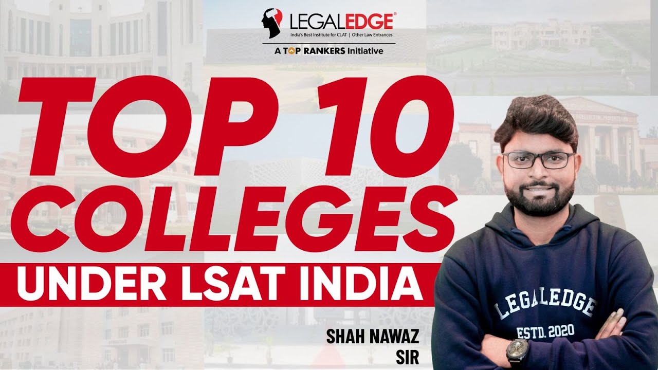 Top 10 Law Schools through LSAT India | LSAT Top Colleges - YouTube