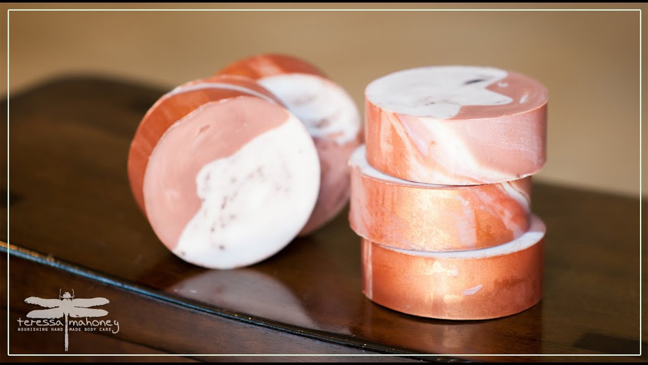 The Making of Toasted Hazelnut Soap - YouTube