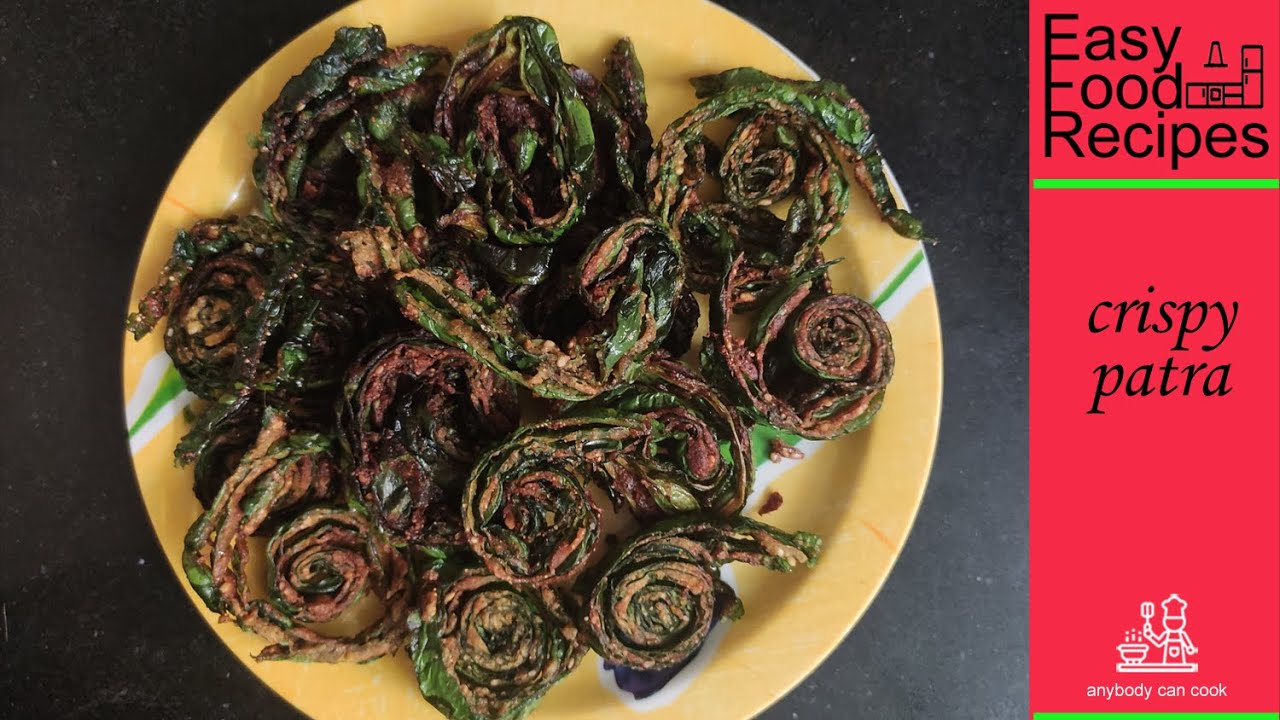 Tasty Crispy Patra | क्रिस्पी पात्रा | ક્રિસ્પી પાત્રા | Snacks | Easy ...