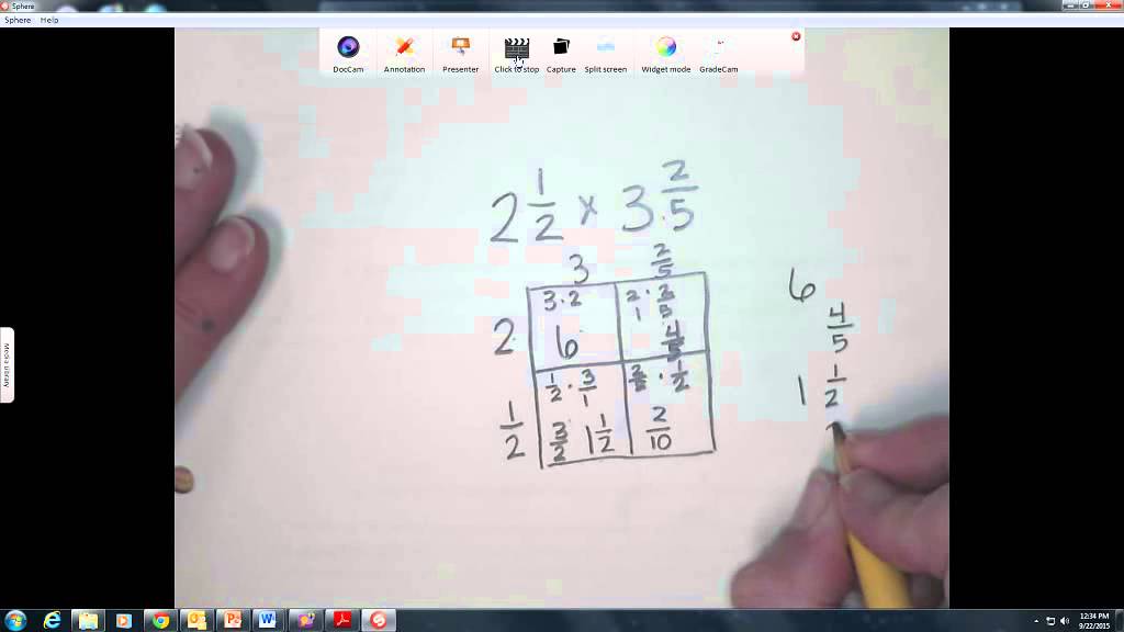 multiplication box method - YouTube