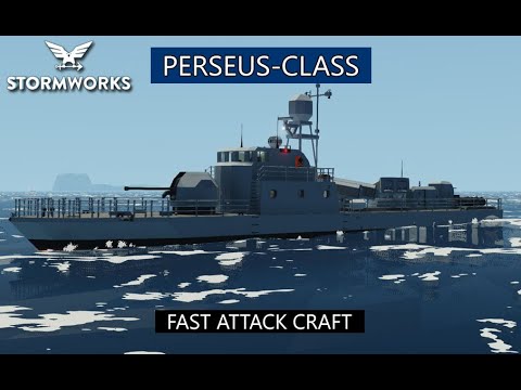 Stormworks: Build & Rescue - Perseus-Class Fast Attack Craft - Showcase ...
