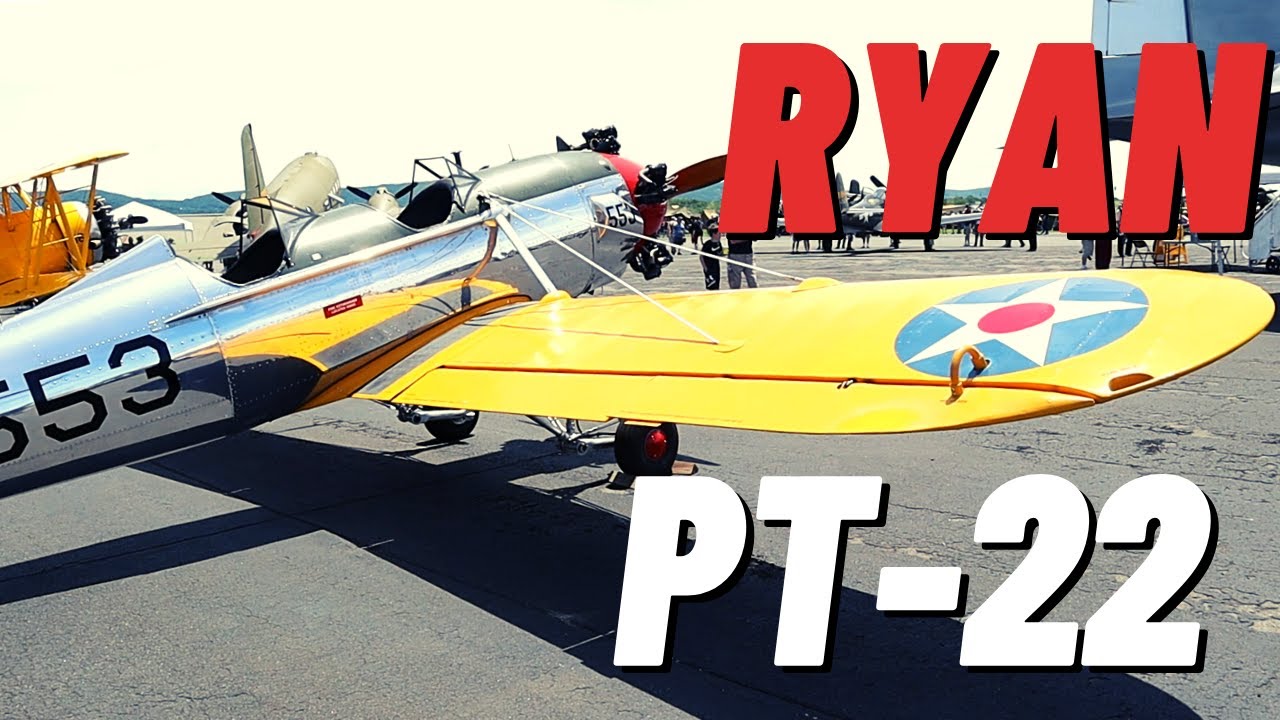 Ryan PT-22 Recruit Walkaround, Wild America? MAAM WW2 Weekend 2022 ...