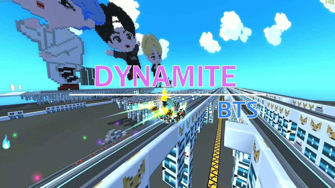 BTS - Dynamite // Trove Note Block 노트블럭 - YouTube