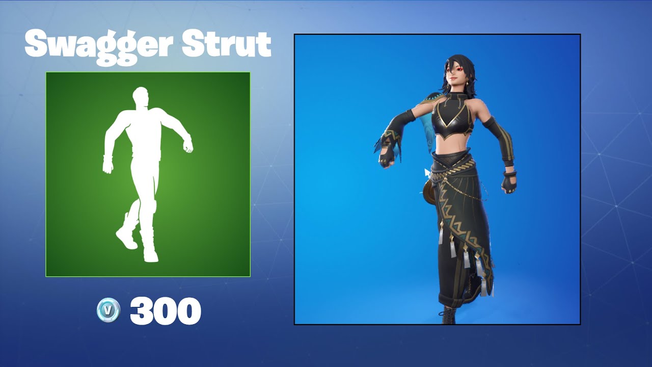 Swagger Strut | Fortnite Emote - YouTube