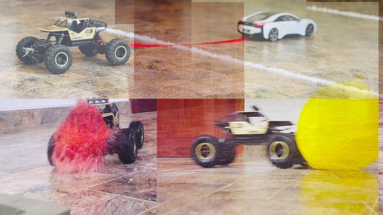RC DRIFTING CAR BATTLE | RC 4 * 4 Jeep Comparison - Strong Testing ...