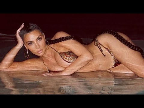 Kim Kardashian’s SnakeSkin Bikini Photoshoot Sparks BACKLASH Amidst Kanye West’s Mental Breakdown!