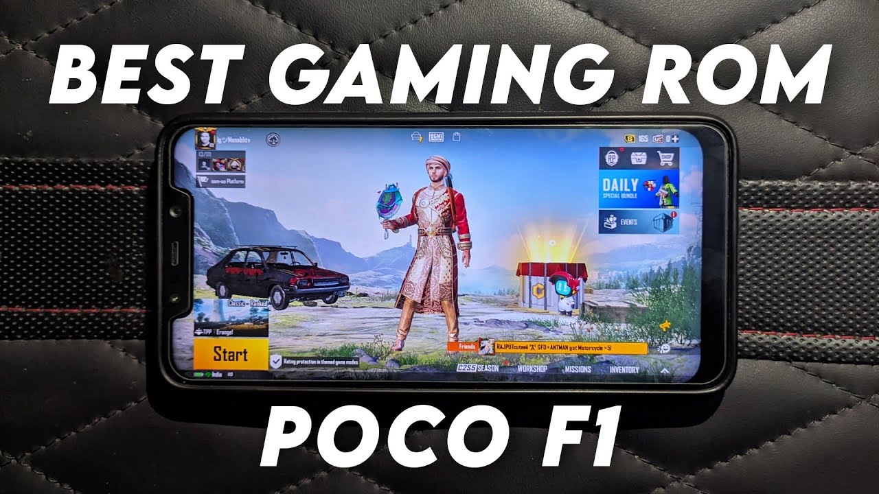Best Gaming Rom for Poco F1 | Stable Gaming Custom Rom for Poco F1🎮 ...