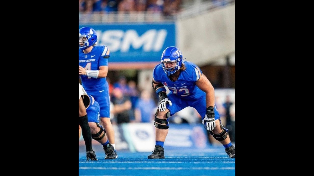 Ethan Carde 73 Blocking BSU - YouTube