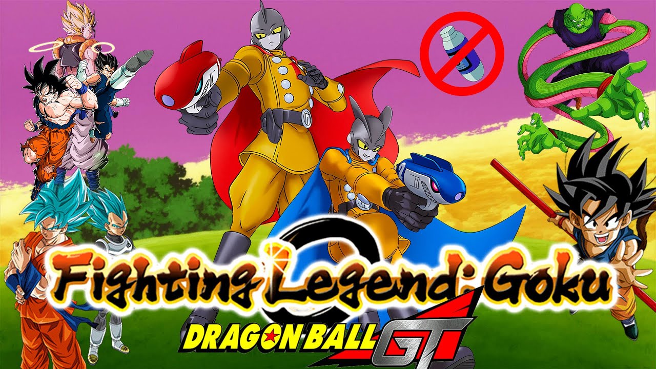Gamma 1 & 2 vs Fighting Legend Goku GT (No Item) - YouTube