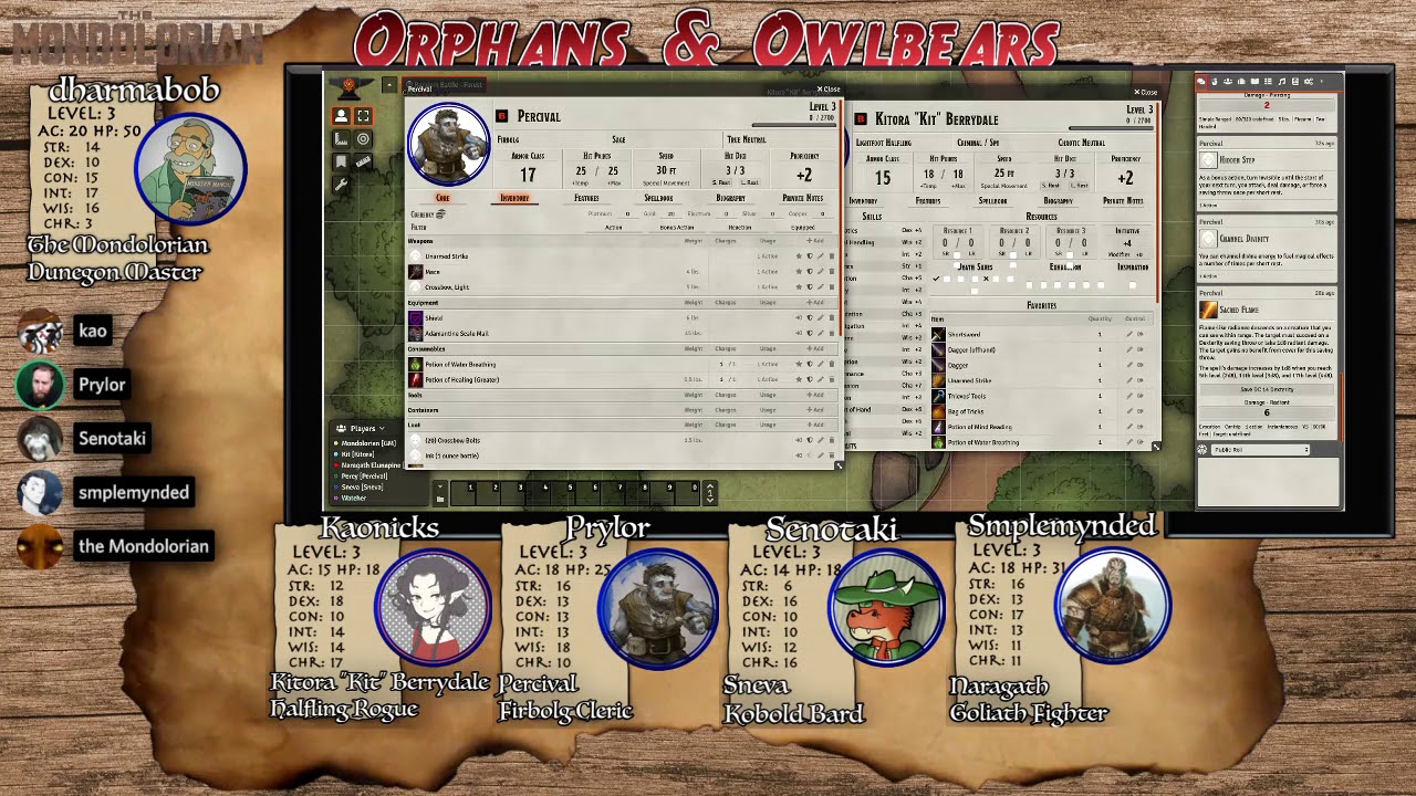 Orphans & Owlbears: Session 6 "Under the Sea" |#DnD - YouTube