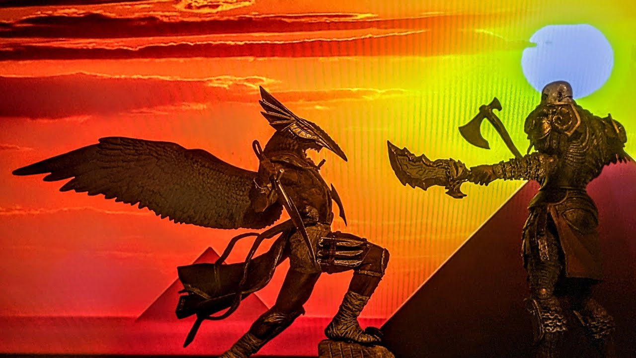 KRATOS VS THE JACKAL KING - YouTube