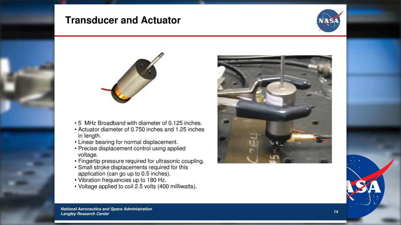 NASA Langley's Floating Ultrasonic Transducer for Non-destructive ...