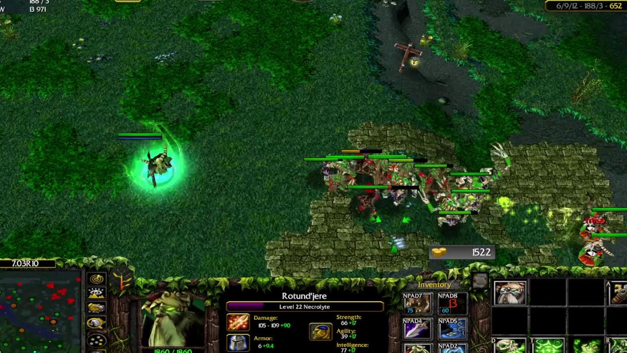 Dota 1 Necro game play - YouTube