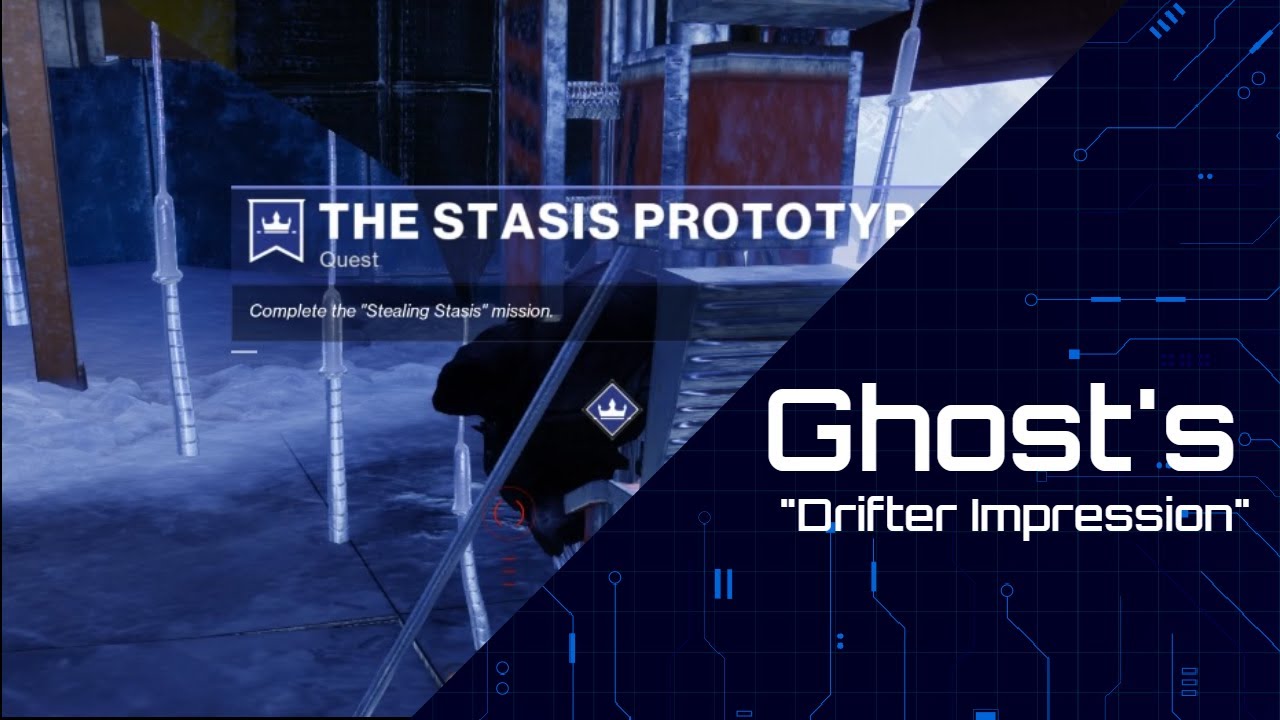 Destiny 2 Ghost's "Drifter Impression" - YouTube