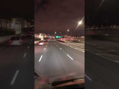Road Trip at Night - YouTube