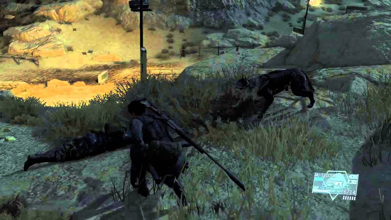 metal gear solid v female soldier stealth of the night - YouTube